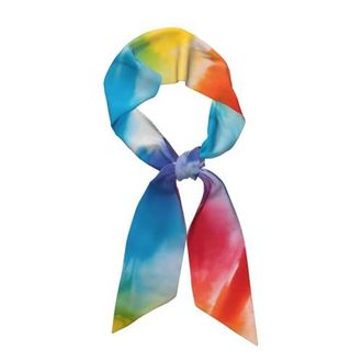 Generic &Eacute;charpe en satin de soie pour femme - Style boh&egrave;me - Pour le sport, le yoga, le visage