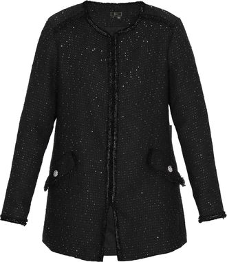 Faina Blazer Frauen Schwarz