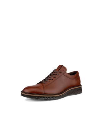 Ecco St.1 Hybrid Luxury Dress Sneaker für Herren, Cognac, 38.5/39 EU