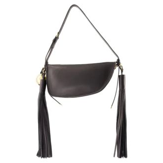 Burberry Femme, Sacs, Noir, Taille: ONE Size Mini Sac Bandouli&egrave;re Bouclier