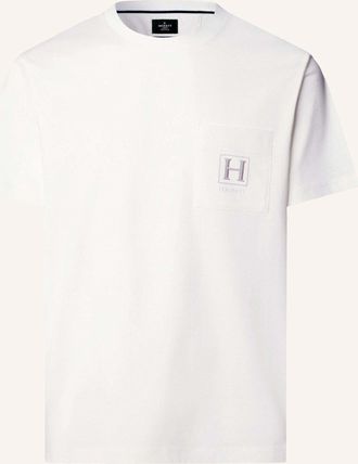 Hackett T-Shirt Heritage H Pocket Tee weiss