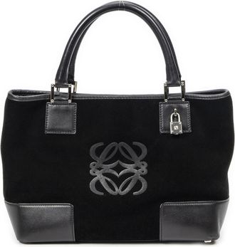 Loewe Crossbody Bags - Small Anagram Open Tote - Gr. unisize - in Schwarz - f&uuml;r Damen