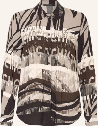 Betty Barclay Hemdbluse Mit Schmucksteinen beige