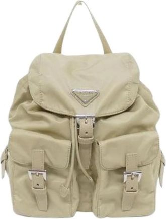 Prada Damen, Pre-Owned, Beige, ONE SIZEGröße