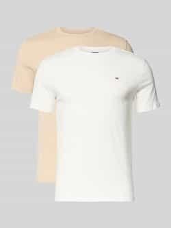 Tommy Jeans Slim Fit T-Shirt Set aus reiner Baumwolle im 2er-Pack