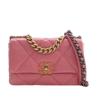 Chanel Pre-owned Small 19 Flap Bag - - Pre-owned - Damen - Rosa - ONE SIZE