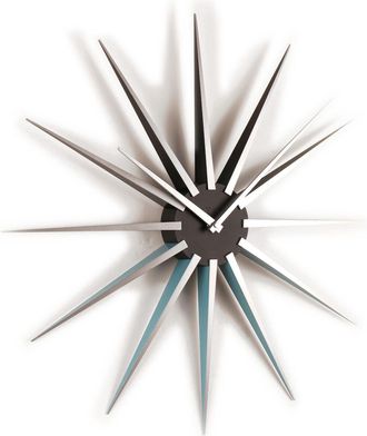 NeXtime Wanduhr Nova Blue 3051bl