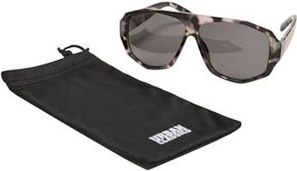 Urban Classics 101 Sunglasses UC, Lunettes de Soleil Mixte, Gris Leo/Noir, Taille Unique