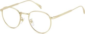 Eyewear by David Beckham Homme, Accessoires, Jaune, Taille: 49 MM DB 1147 AOZ Lunettes
