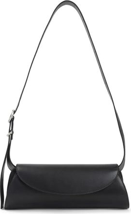 Jil Sander Hobo Bags - Black Lamb Leather Sm Cannolo Handbag - Gr. unisize - in Schwarz - für Damen