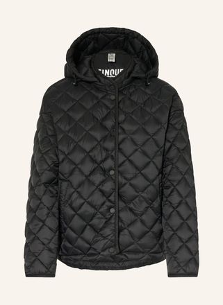 Cinque Cinque Steppjacke Ciphil Mit Abnehmbarer Kapuze schwarz
