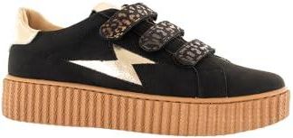 Vanessa wu Baskets éclair Vanessa Wu Aby noir et or pointure 36