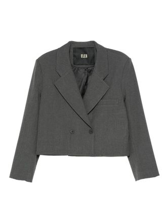 Eleh blazer à boutonnière croisée - Gris