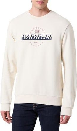 Napapijri Bander Sweatshirt, Beige, XL Homme