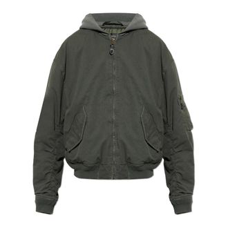 Balenciaga Herren, Jacken, Gr&uuml;n, LGr&ouml;&szlig;e