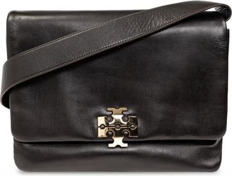 Tory Burch Grand sac &agrave; bandouli&egrave;re Charlie Runway - Femme - Sacs - Brun - Taille: ONE Size