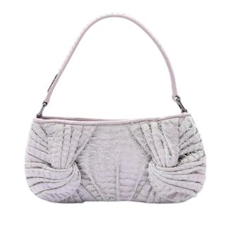 Burberry Sac bandouli&egrave;re &agrave; franges Pre-owned - Femme - Pre-owned - Violet - Taille: ONE Size