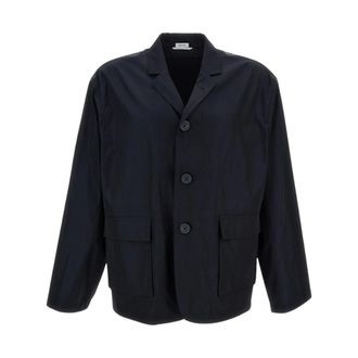 Thom Browne Light Memory Tech Packable Sportcoat - - Jackets - Herren - Blau - L