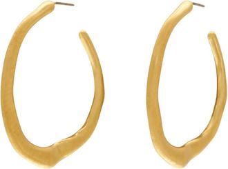 Dansk Copenhagen Tara Helix Hoop Boucle doreille - Femme - Accessoires - Jaune - Taille: ONE Size