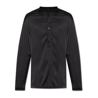 Tom Ford Seidenpyjama-Oberteil - - Nightwear & Lounge - Herren - Schwarzk - 2XL