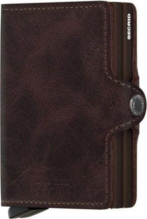 Secrid Kartenetui Twinwallet mit RFID-Schutz in der Farbe Chocolate, Gr&ouml;&szlig;e: 7,0x10,2x2,5 cm, TV-Chocolate