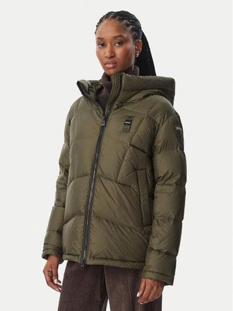 Blauer Winterjacke Tyllin 26WBLDC03359 006047 Khakifarben Regular Fit
