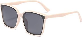 Generic Lunettes de soleil polarisées à large monture pour hommes et femmes, lunettes de soleil en plein air pour la plage, la conduite (couleur : E, taille :