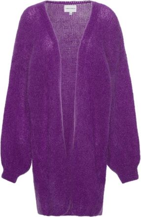 Americandreams Americandreams, Femme, Pulls, Violet, Taille: 42 FR Lee Midi Cardigan