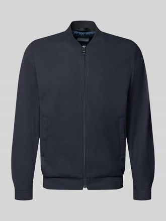 Roy Robson Regular Fit Bomberjacke aus elastischem Viskose-Mix