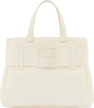 A|X Armani Exchange Femme, Sacs, Beige, Taille: ONE Size Tote Bag