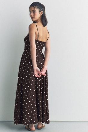 Next Midikleid Bandeau-Midikleid, Fit and Flare (1-tlg)