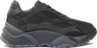 Philippe Model Low-Top Sneaker - Layered Dark Grey Sneakers With Sculpted Sole - Gr. 36 (EU) - in Grau - f&uuml;r Damen