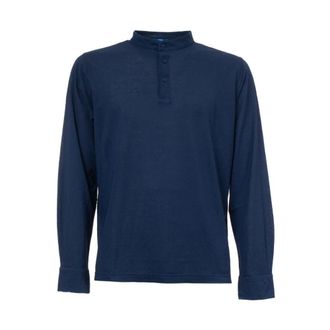 Kired Koreanisches Baumwoll-T-Shirt - - Tops - Herren - Blau - 6XL