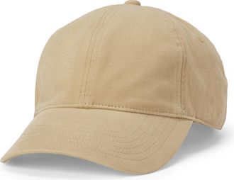 Amazon Essentials Herren Baseballkappe aus gewaschener Baumwolle, Dunkles Khaki, Einheitsgr&ouml;&szlig;e