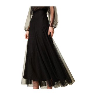 Twinset Damen, Röcke, Schwarzk, 2XSGröße