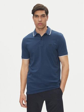 HUGO BOSS Poloshirt Passertip 50507699 Blau Slim Fit