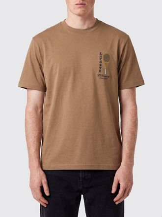 Lacoste Kurz&auml;rmeliges T-Shirt aus Baumwolljersey mit Logo-Stickerei