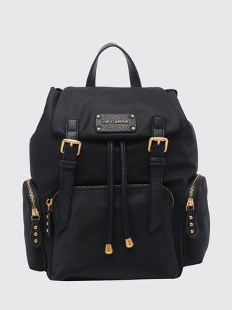 La Carrie Sac &agrave; dos Dark Wave en nylon avec fermeture &agrave; rabat et boucle