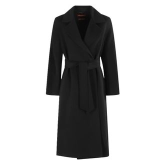 Max Mara Cles Coat - - Coats - Damen - Schwarzk - L