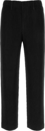 Issey Miyake Homme, Pantalons, Noir, Taille: S Pantalon Pliss&eacute;