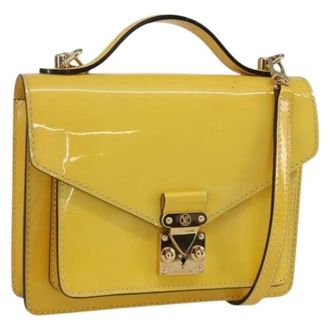 Louis Vuitton Sac &agrave; main vintage Pre-owned - Femme - Pre-owned - Jaune - Taille: ONE Size
