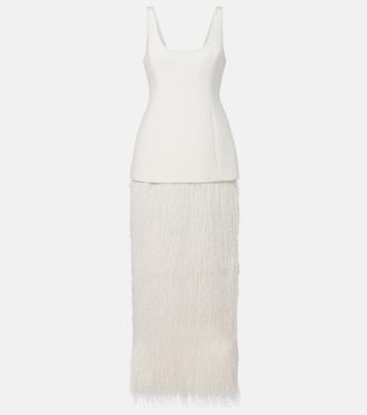 R&oacute;he R&oacute;he Bridal Robe aus einem Wollgemisch