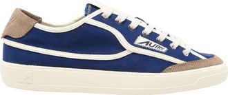 Autry Homme, Chaussures, Bleu, Taille: 44 EU Windscape Low Canvas Baskets