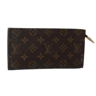 Louis Vuitton Pochette en toile Pre-owned - Femme - Pre-owned - Brun - Taille: ONE Size