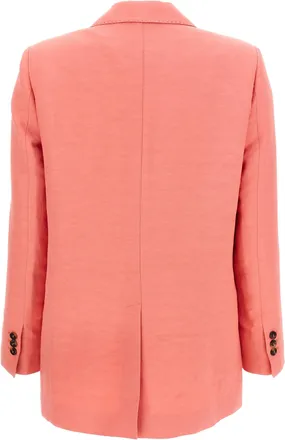 Alberto Biani America Blazer - Coral