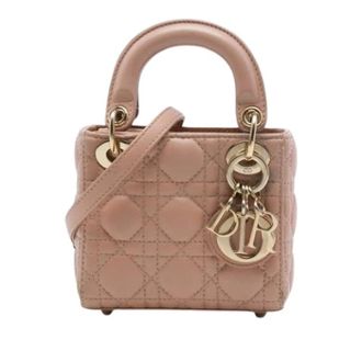 Dior Pre-owned Micro Lady Dior - - Pre-owned - Damen - Beige - ONE SIZE