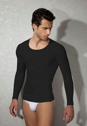 Doreanse Langarmshirt Herren Premium Basic Oberteil Langarm Langlebig 2955 -2 Farben