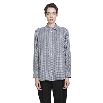 Loewe Checked Silk Shirt