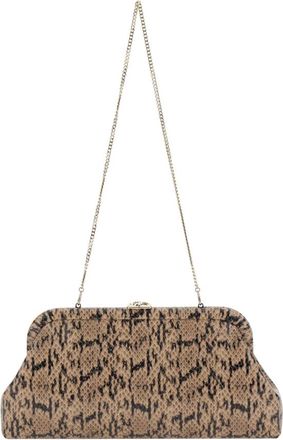 Jimmy Choo London Femme, Sacs, Brun, Taille: ONE Size Emmie Kigali Snake Printed