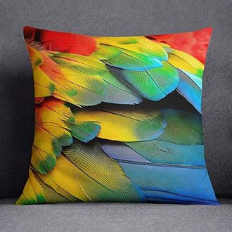 Bonamaison Le Jardin du Lin Kissenh&uuml;llen, Cotton, Mehrfarbig, 45x45